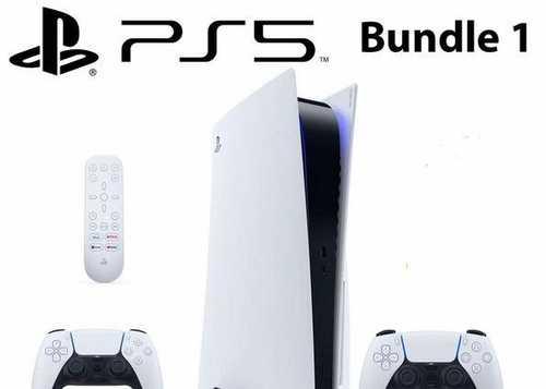 Ps5, два геймпада, пульт, новая, гарантия