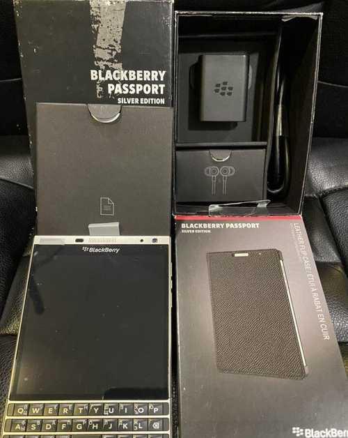Телефон blackberry passport silver edition