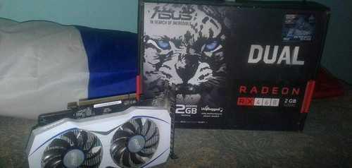 Asus dual radeon rx460 2gb