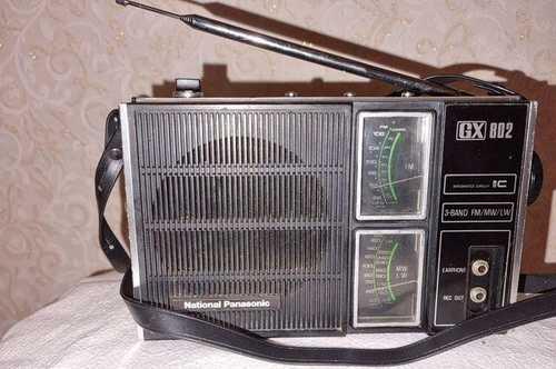 Радиоприемник national panasonic GX 802 model rf-8