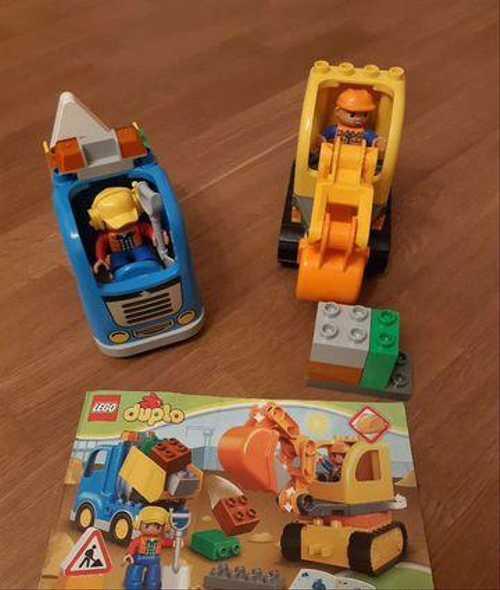 Lego duplo строительная техника
