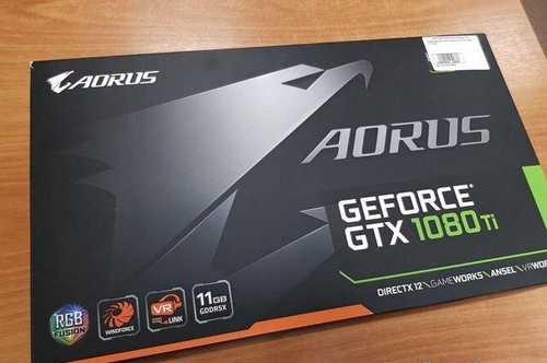 Видеокарта aourus GeForce GTX 1080 Ti 11Gb