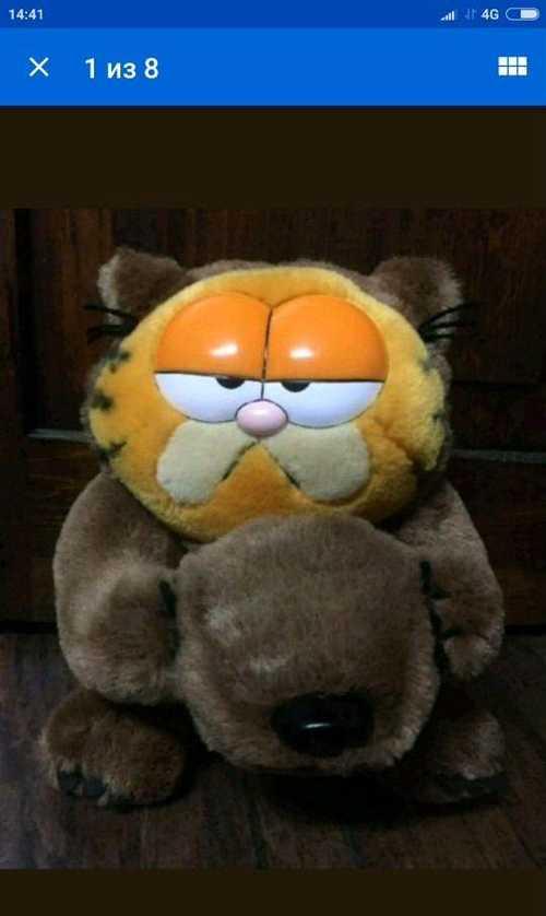 Мягкая игрушка Гарфилд (Garfield)