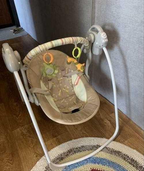 Детские электронные качели babycare