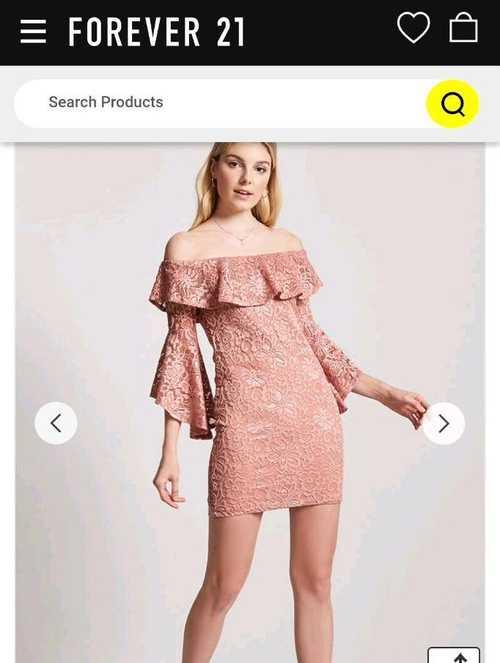 Платье новое ф. Forever 21