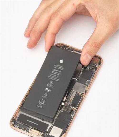 Замена аккумулятора (оригинал) на iPhone 8 Plus