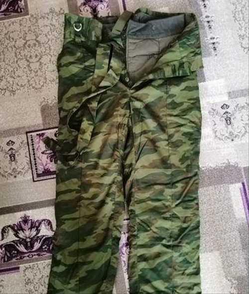 Военные ватные штаны"Флора"