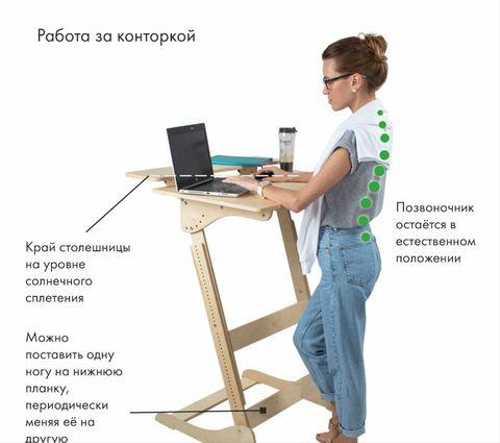 Стол конторка