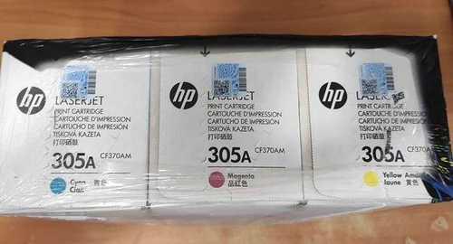 Набор картриджей HP CF370AM 305A