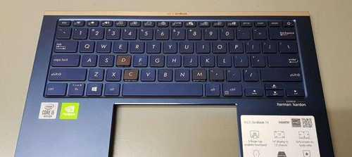 Топкейс с клавиатурой для Asus UX434 дисконт