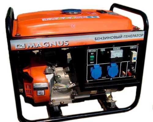 Генератор бензиновый Magnus бгу2500 (2.3-2.5кВт)