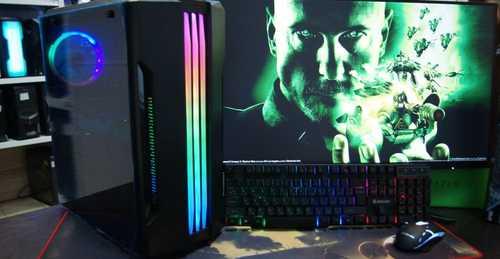 Игровой i3-9100F GTX 1070 8gb 16 GB SSD+HDD