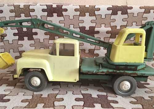 Кран ЗИЛ-130 игрушка СССР