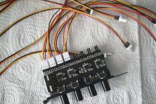 Система регулировки оборотов 3-pin Вентиляторов