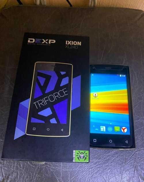 Смартфон dexp Ixion XL240 в идеале (64)