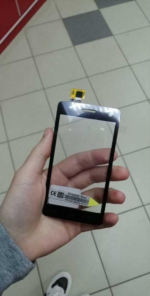 Тач (сенсор) Fly IQ4490i Era Nano 10 (черный) ориг