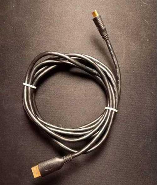Кабель hdmi (m) Mini hdmi (m) 3 м