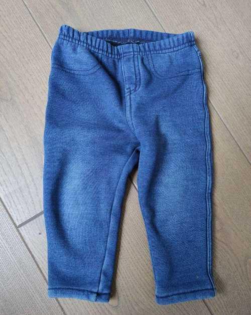 Утепленные легинсы mothercare 12-18