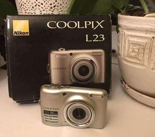 Фотоаппарат Nikon coolpix L23