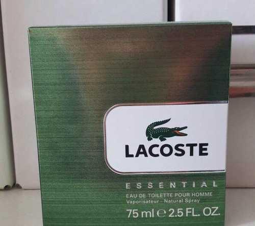 Мужские Lacoste Essential 75 ml новые оригинал