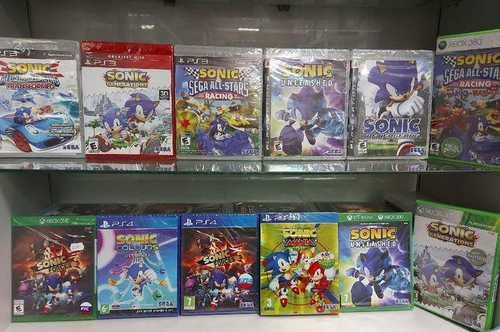 Sonic Соник ps3,ps4,xbox 360, xbox one новые