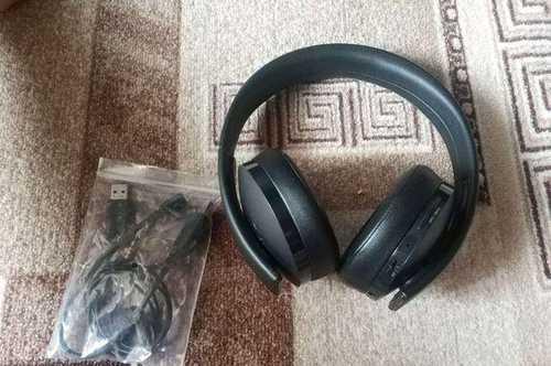 Беспроводные наушники sony headset gold