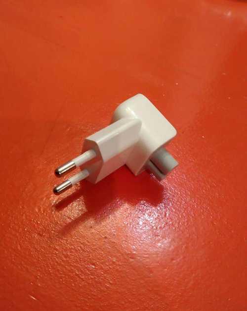 Адаптер переходник для блока питания apple/Eu-Plug