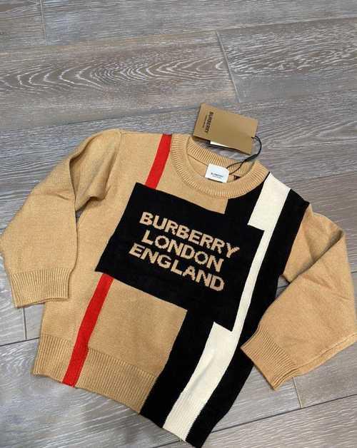 Джемпер Burberry детский новый