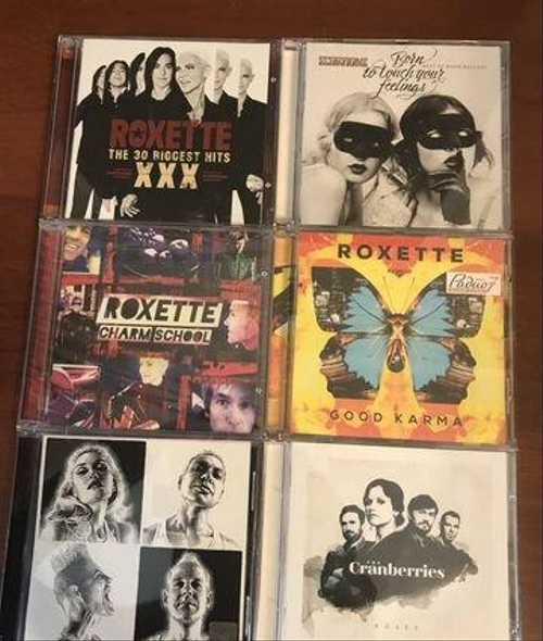 CD Roxette, Smokie, Aerosmith, Sting и другие
