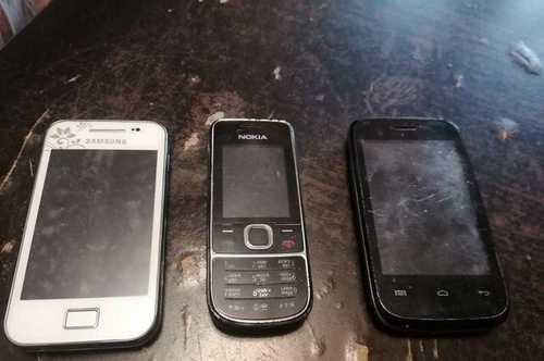 Телефоны для запчастей или под ремонт