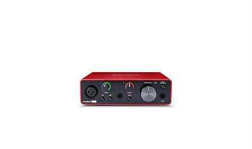 Внешняя звуковая карта focusrite scarlett solo 3rd gen