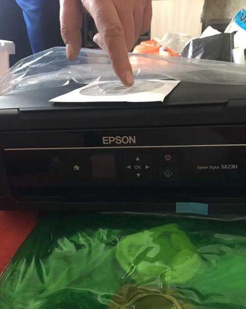 Принтер epson stylus SX230