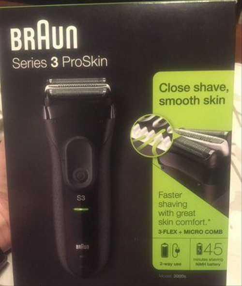 Бритва электрическая braun series 3