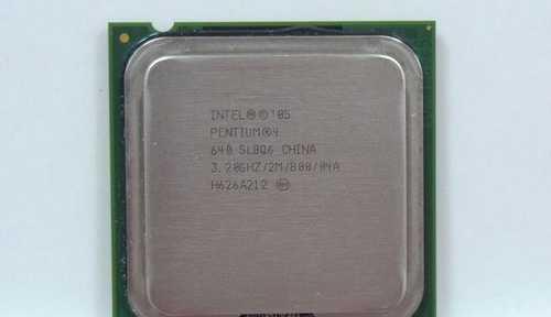 Процессор s775 Intel Pentium 4 640 (3200MHz)