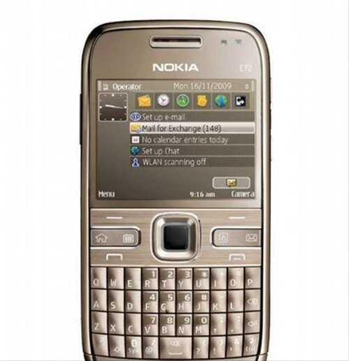 Телефон Nokia Е72 original + Зарядка original + че