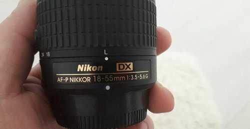 Объектив nikon 18-55 af-p