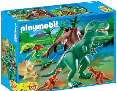 Playmobil 4171 Зелёный Ти-Рекс Динозавры