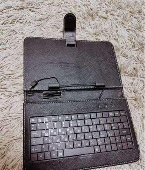 Чехол-клавиатура для планшетов 9 дюймов черный