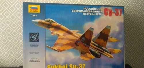 Сборная модель самолета су-37 (1:72)