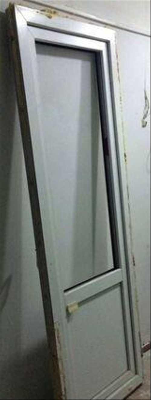 Балконная дверь б/у veka SoftLine 70mm, без стекла