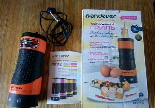 Вертикальный гриль endever Eggmaster EM-114