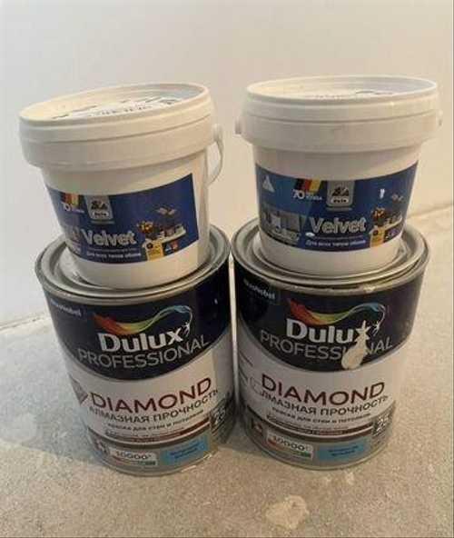 Продам краску Dulux Diamond и Velvet Dufa с колеро