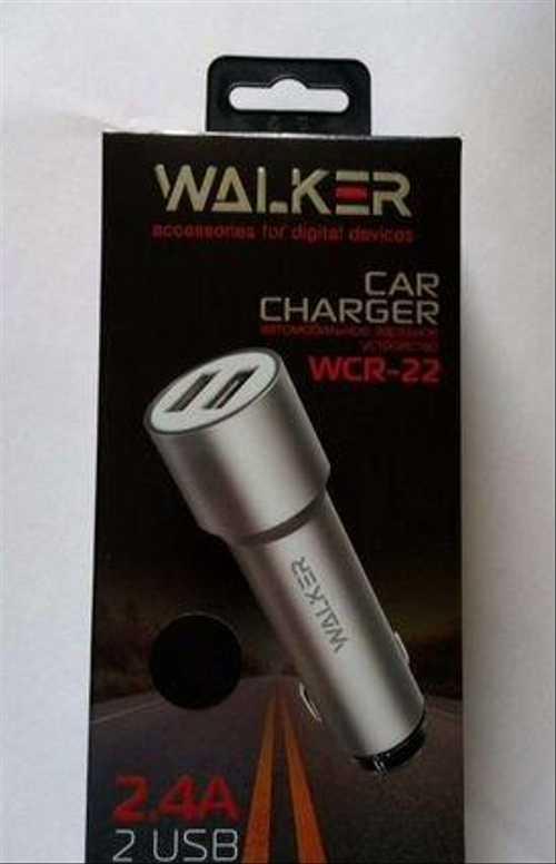 Зарядное устройство в прикуриватель Walker WCR-22