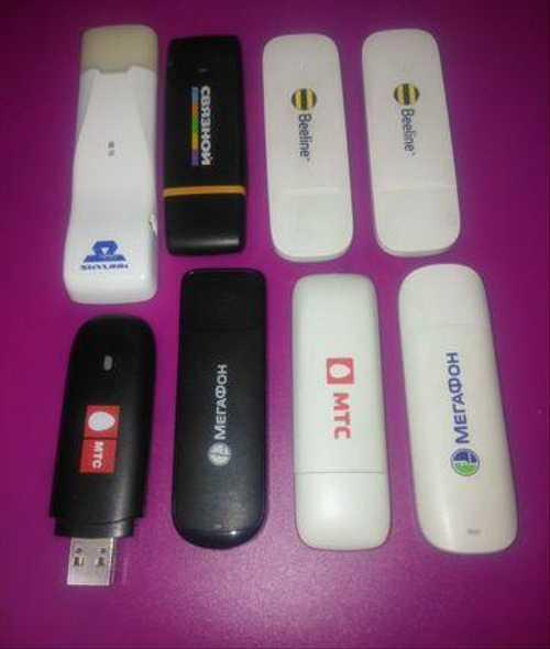 8 шт Usb модемов