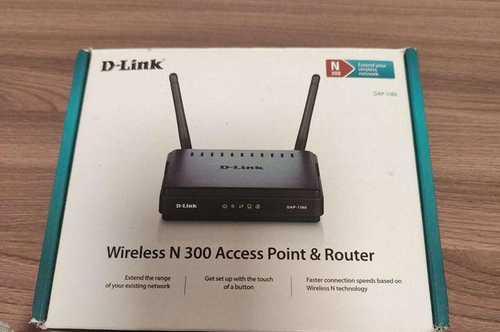Wifi роутер и репитер "D-Link" N300, б/у