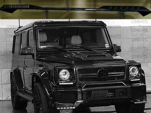 Козырёк крыши низкий с дхо brabus mansory w463