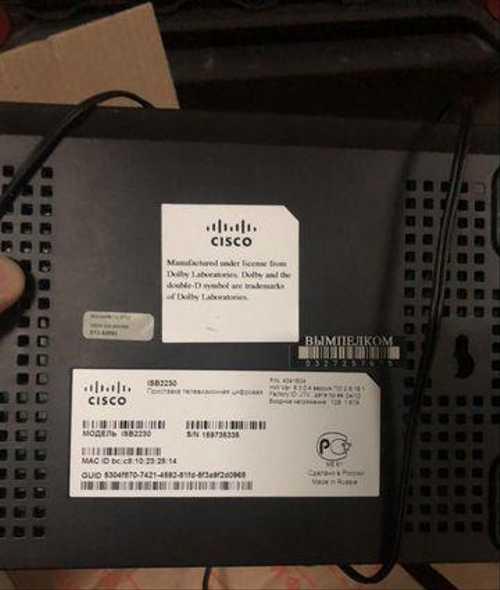 Тв приставку Cisco ICB2230