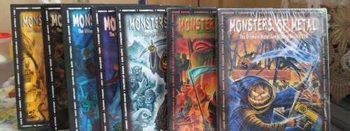 Monsters OF metal DVD сборники клипов