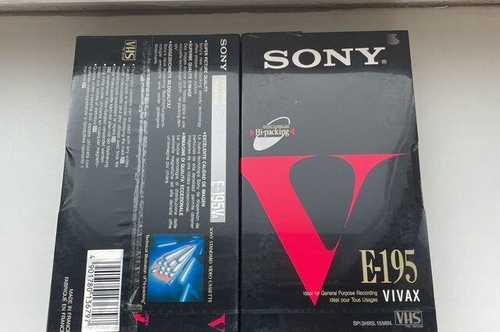 Видеокассеты Sony, Fuji запечатанные
