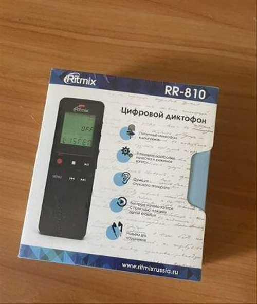 Цифровой диктофон Ritmix RR-810 4 Gb
